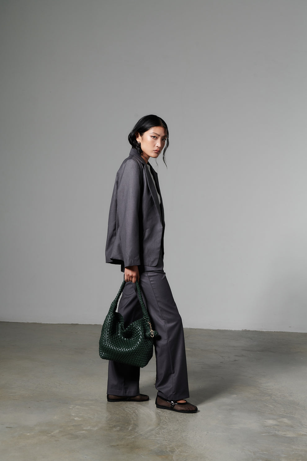 POPPY SHOULDER BAG - DARK GREEN – Sugar Monday